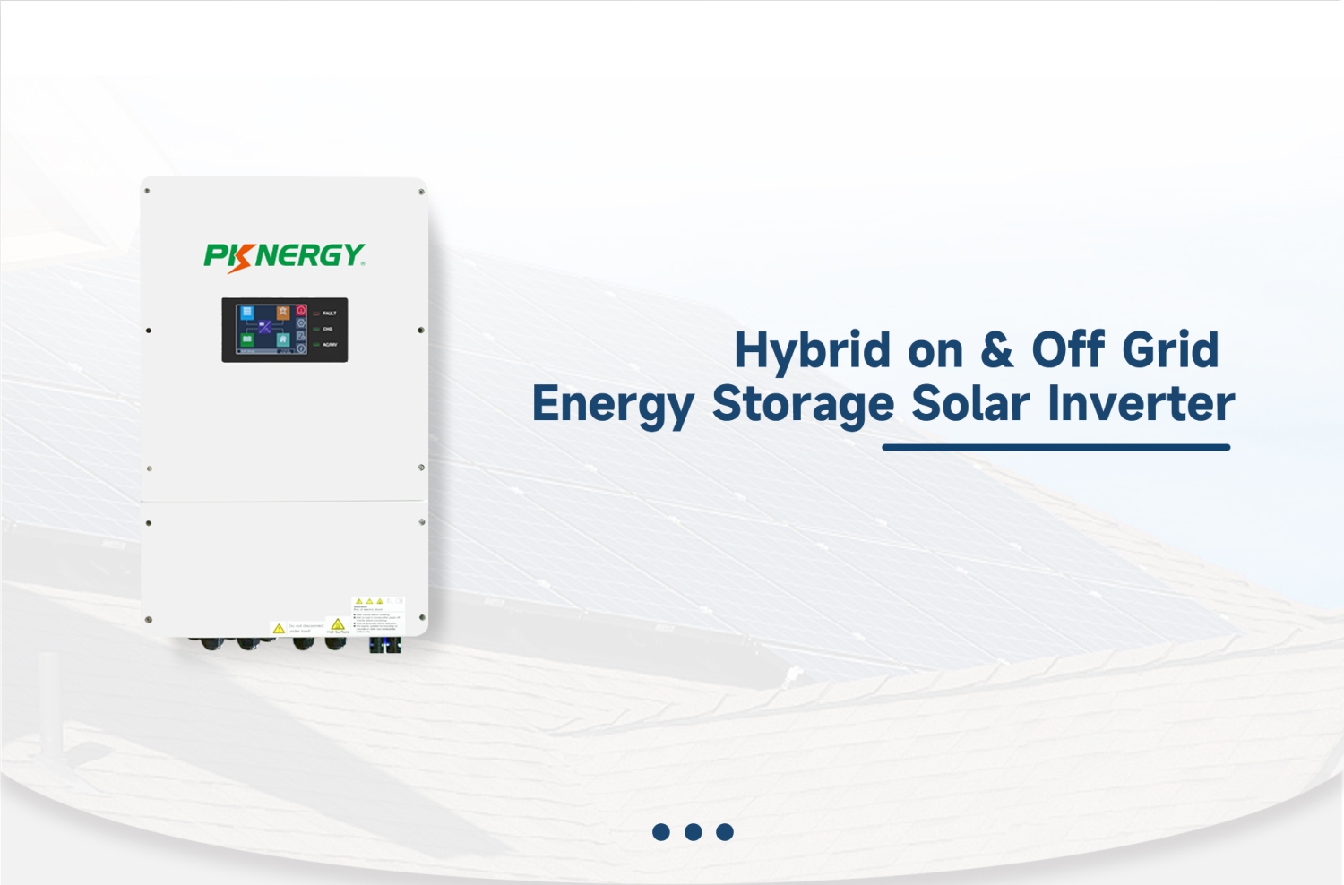 PKNERGY 6KW Hybrid On & Off Grid Energy Storage Solar Inverter - PKNERGY
